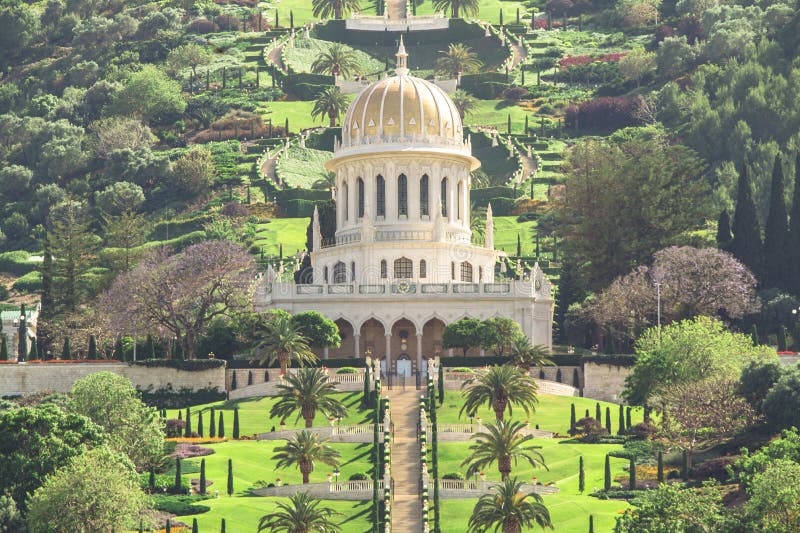Bahai Garden stock photo. Image of haifa, green, immaculate - 31866866