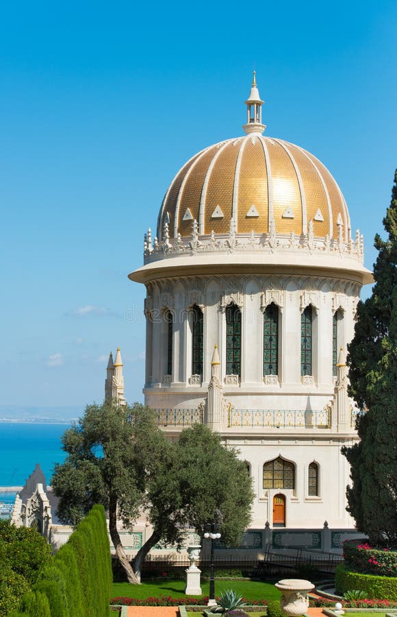 Bahai Temple in Haifa, Israel Stock Photo - Image of israel, tomb: 79335042