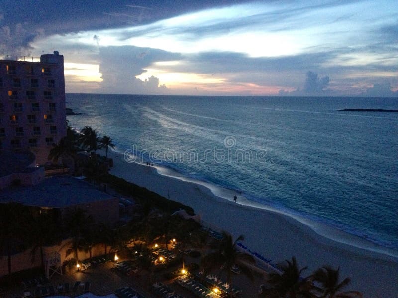 Bahamas Beach at Dusk stock photo. Image of bahamas, paradise - 76038034