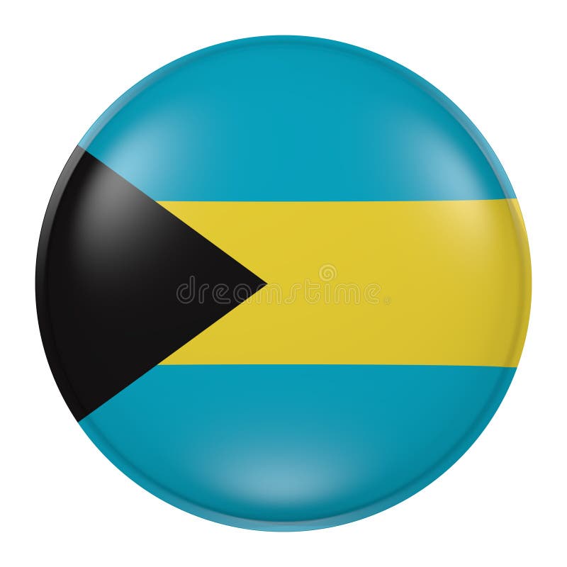 Bahamas button stock illustration. Illustration of rendering - 84917764