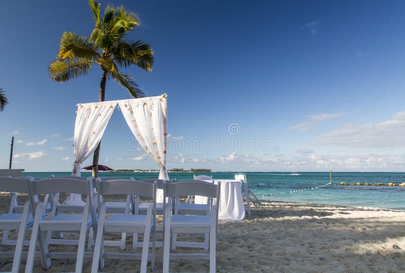 Bahamas, Cable Beach stock image. Image of sunny, island - 116613375