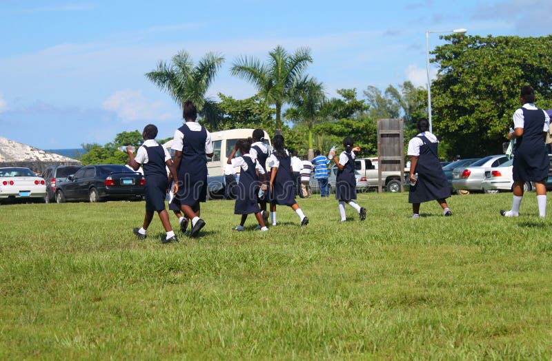 Bahamian Students in Uniform Editorial Stock Photo - Image of uniform ...