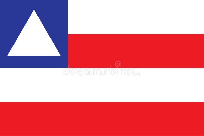 Bahia officially flag stock vector. Illustration of bahia - 164231008