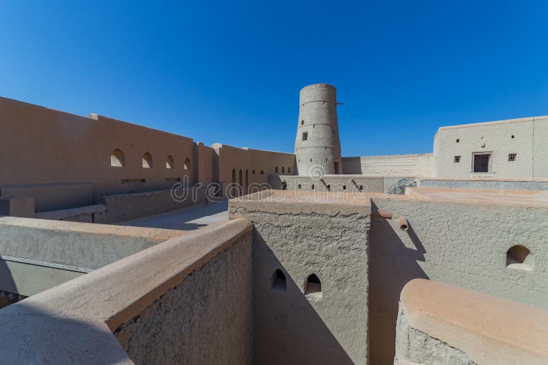 Bahla Fort, in Bahla, Oman editorial stock image. Image of asia - 111632499