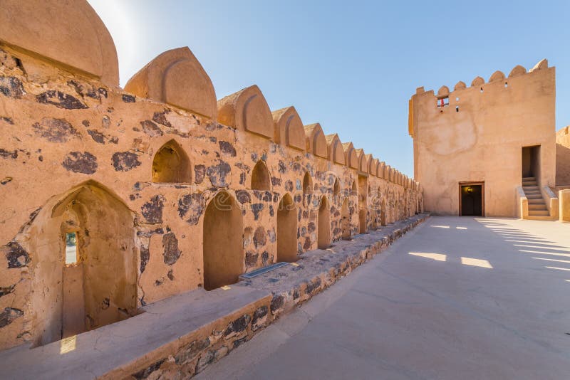 Jabrin Castle, in Bahla, Oman Editorial Image - Image of nizwa, site ...