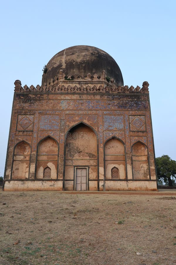 Tombs of the Bahamani Kings, Bidar, Karnataka, India Stock Photo ...