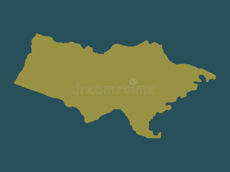 Bahoruco, Dominican Republic. Solid. No Legend Stock Illustration ...