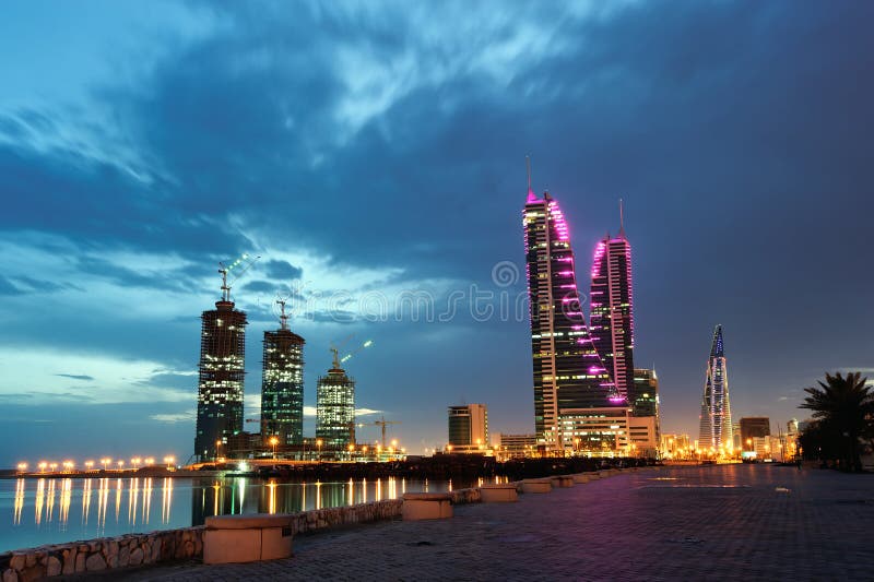 Bahrain Financial Harbour, Manama Editorial Stock Image - Image of ...