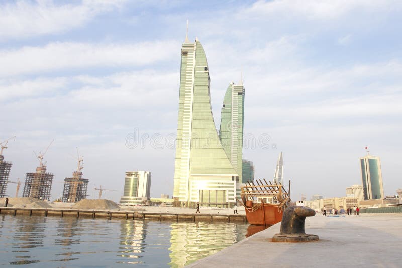 Bahrain Financial Harbour, Manama Editorial Stock Image - Image of ...