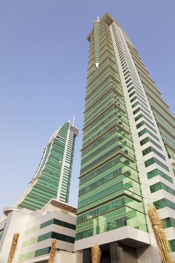 Bahrain Financial Harbour, Manama, Bahrain Stock Image - Image of ...