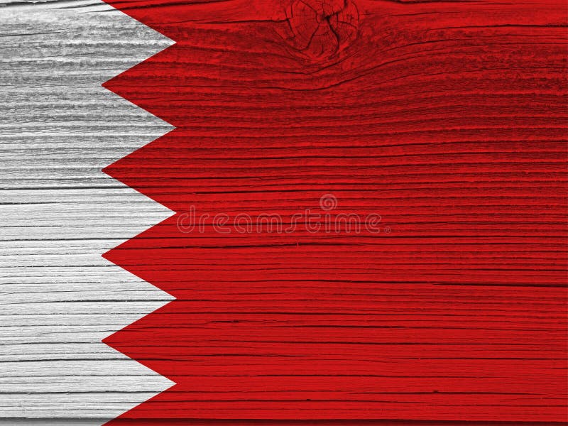 Bahrain flag with texture stock image. Image of weathered - 392111947