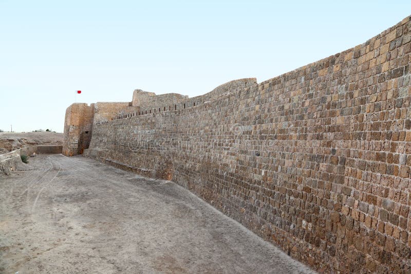 Bahrain Fortress, Manama stock image. Image of archeology - 72114813