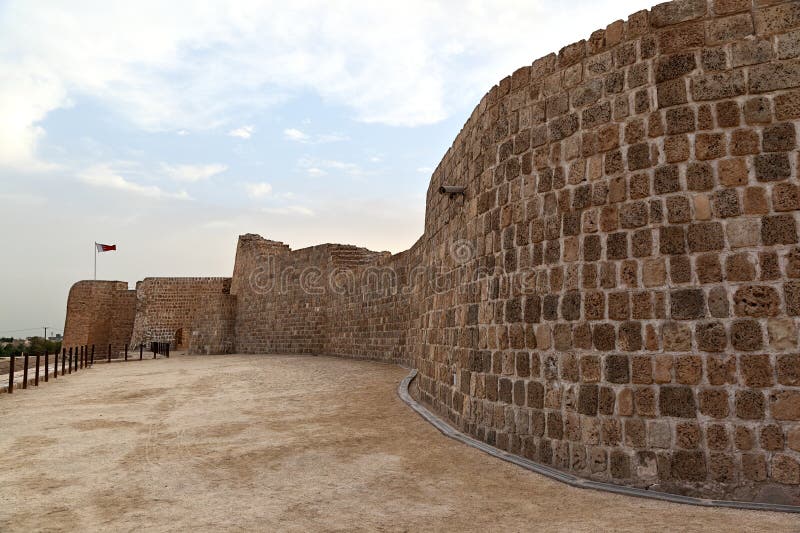 Bahrain Fortress, Manama stock image. Image of tourist - 72119689