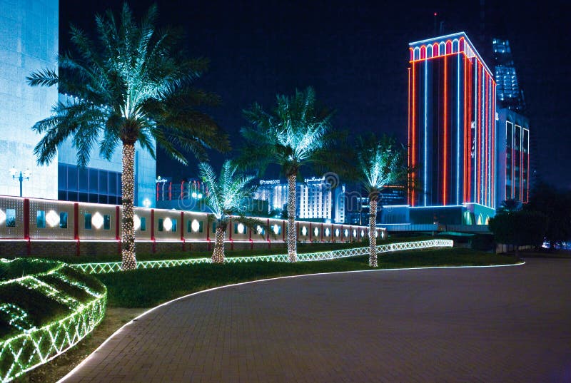 Bahrain stock photo. Image of hotel, asia, tree, palace - 64079646