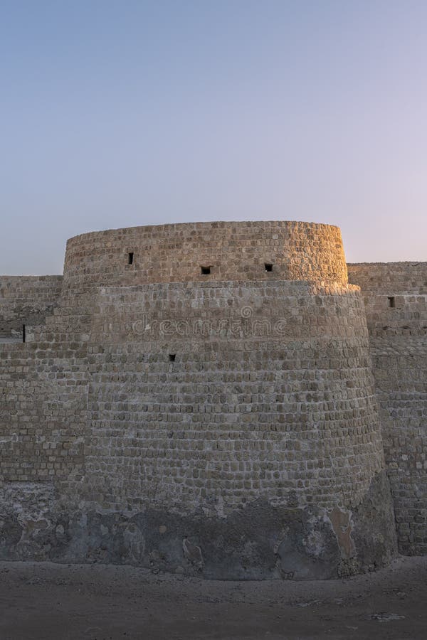 Bahrain - Manama - Qalat Al Bahrain Fort Stock Image - Image of ancient ...