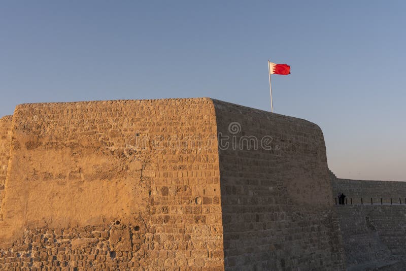 Bahrain - Manama - Qalat Al Bahrain Fort Stock Image - Image of bahrain ...