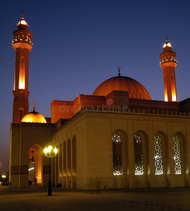 Bahrain Mosque stock photo. Image of pray, ramadan, muslim - 11904596
