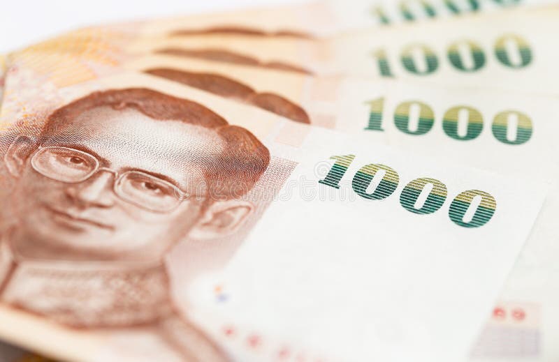 1000 baht banknote stock photo. Image of note, commerce - 89353376