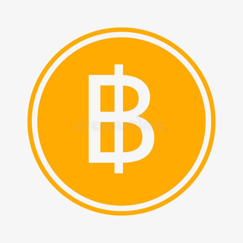 Baht Icon. Thai Currency Symbol. Coin Symbol Stock Vector ...