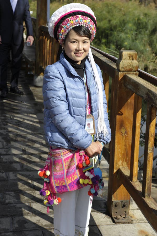 Bai Lady, China editorial photography. Image of attractive - 28872922