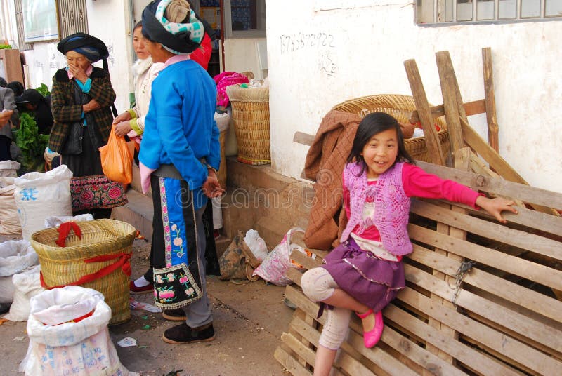 Bai People in Southwest China Editorial Photo - Image of chinese ...