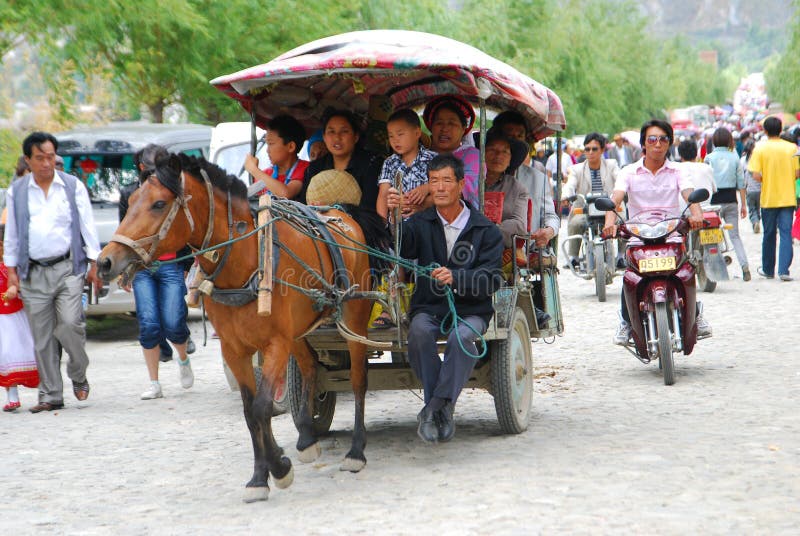 Bai People in Southwest China Editorial Photography - Image of ...