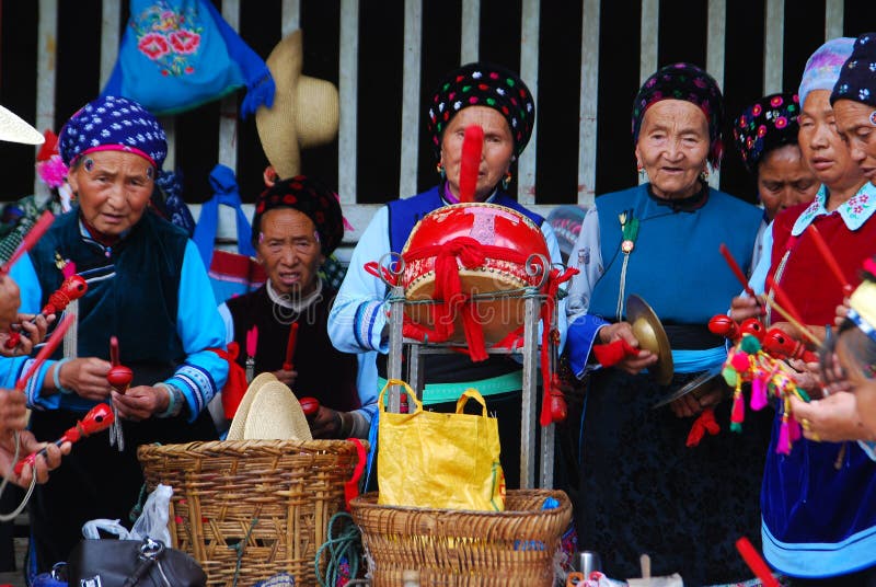 Bai People in Southwest China Editorial Stock Photo - Image of ...