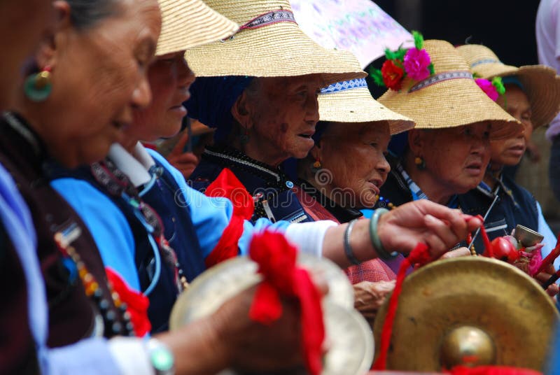Bai People in Southwest China Editorial Stock Image - Image of china ...