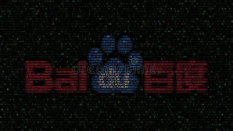 Baidu Logo Made of Hexadecimal Symbols on Computer Screen. Editorial 3D ...