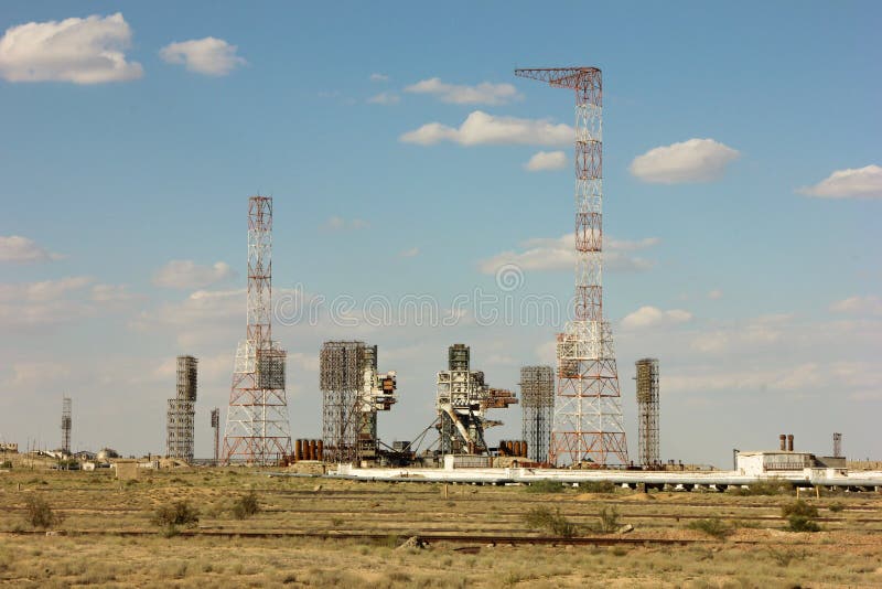 Baikonur Cosmodrome. Buran. Kazakhstan Stock Image - Image of blastoff ...