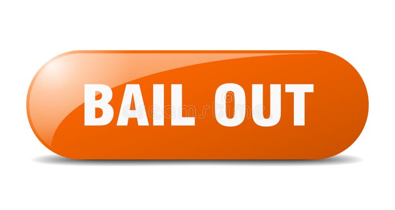 Bail Out Button. Bail Out Sign. Key. Push Button Stock Vector ...