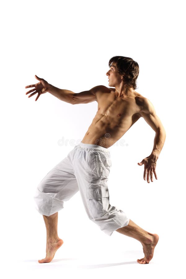 Bailarín foto de archivo. Imagen de elegancia, ejercicio - 7760676