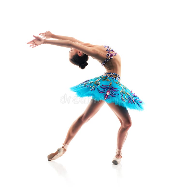 Bailarín De Ballet Hermoso Aislado Foto de archivo - Imagen de activo ...