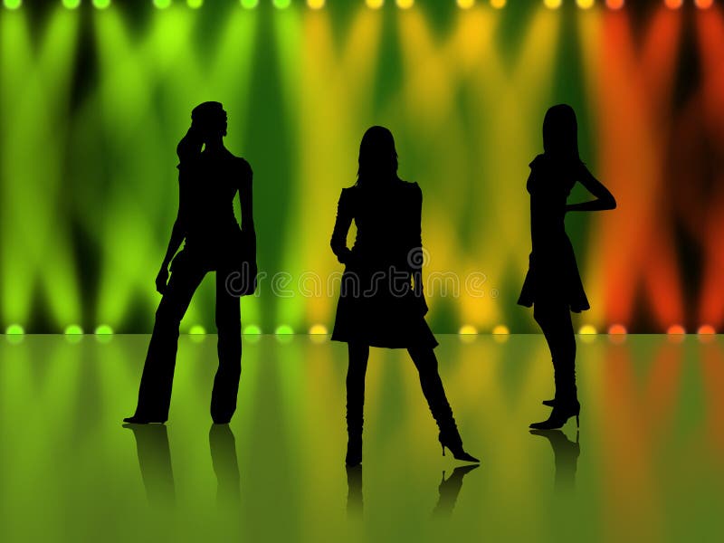 Bailarines Del Disco Imagen. Imagen: 2897689