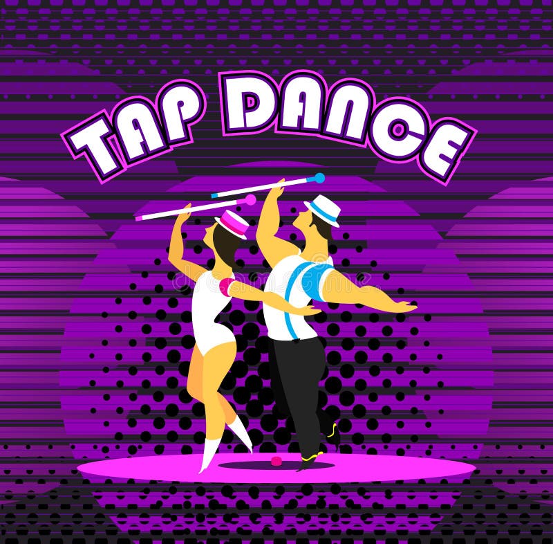 Baile del disco ilustración del vector. Ilustración de psicodélico ...
