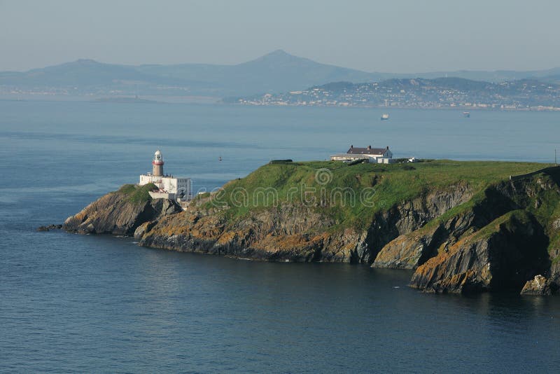 Bailey Lighthouse stock image. Image of house, dublin - 9836443