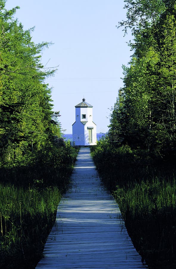 Bailey`s Harbor Front Light 44969 Stock Photo - Image of wisconsin ...