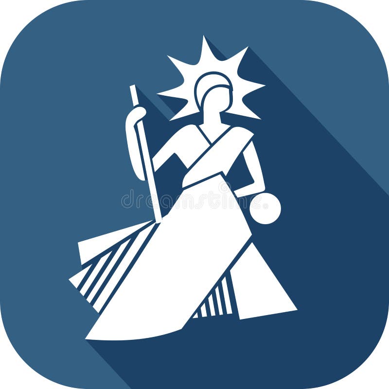 Bailiff icon stock vector. Illustration of management - 71930346