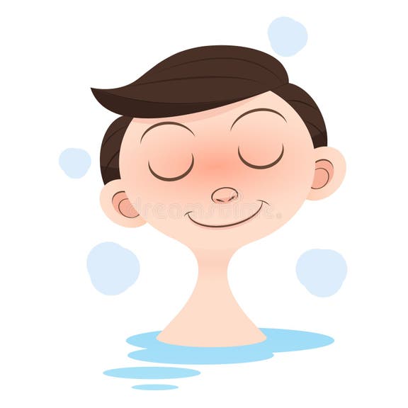 Bain illustration stock. Illustration du conception, comics - 50655827