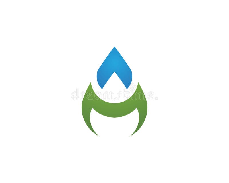 Baisse Logo Template De L'eau Illustration de Vecteur - Illustration du ...