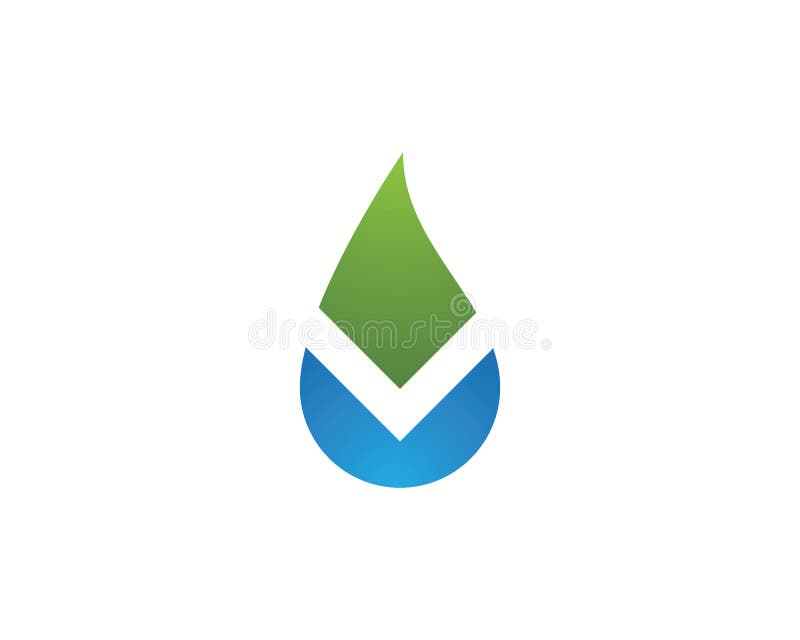 Baisse Logo Template De L'eau Illustration de Vecteur - Illustration du ...