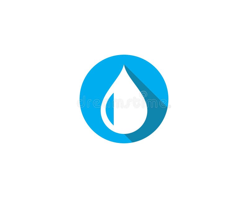 Baisse Logo Template De L'eau Illustration de Vecteur - Illustration du ...