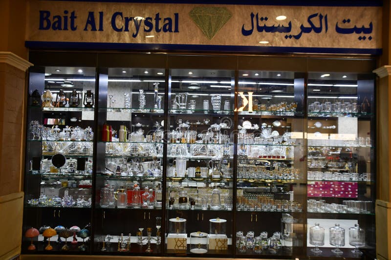 Bait Al Crystal Store at Etihad Mall in Dubai, UAE Editorial Photo ...