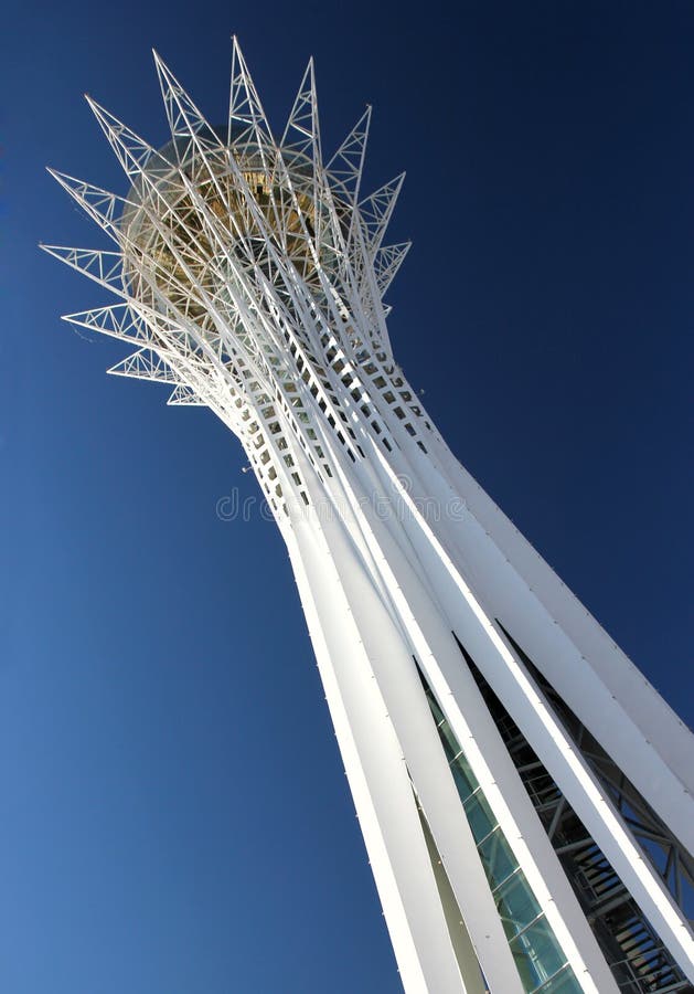 Astana, Bajterek stock photo. Image of design, building - 22233984