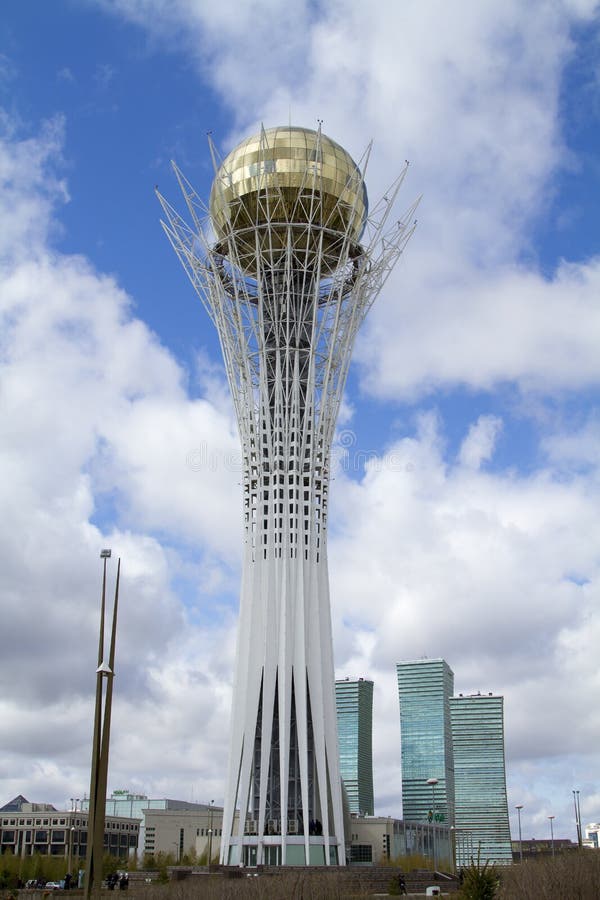 Baiterek - the Main Symbol of Astana Editorial Photography - Image of ...
