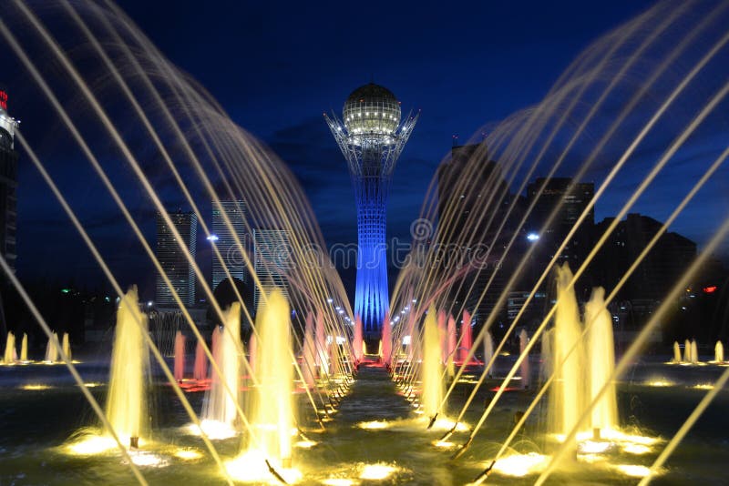 146 Baiterek Fountain Stock Photos - Free & Royalty-Free Stock Photos ...