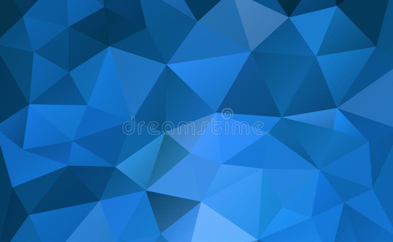 Baixo Estilo Poli Emaranhado Geométrico Abstrato Azul Do Fundo ... Baixo Estilo Poli Emaranhado Geométrico Abstrato Azul Do Fundo ...