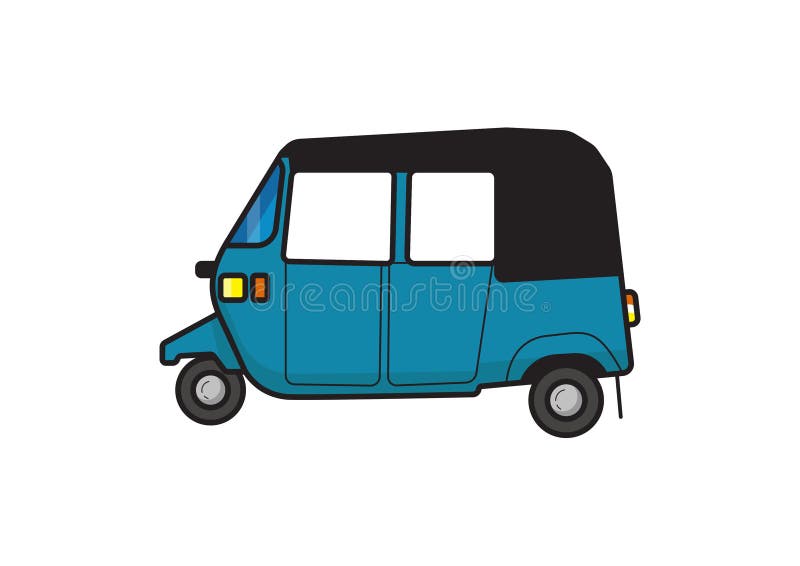 Bajaj Biru Illustration stock illustration. Illustration of biru ...