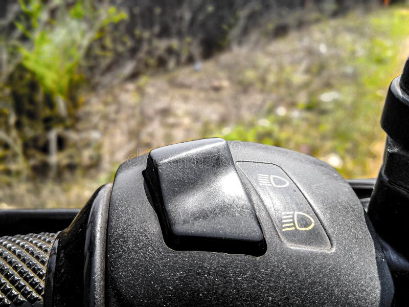 Bajaj Pulsar 150 Light Switch Image Stock Photo - Image of background ...