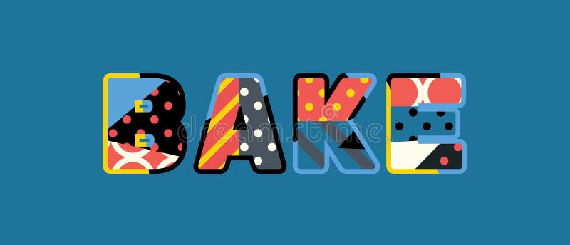 Bakery Concept Word Art Illustration Stock Vector - Illustration of ...